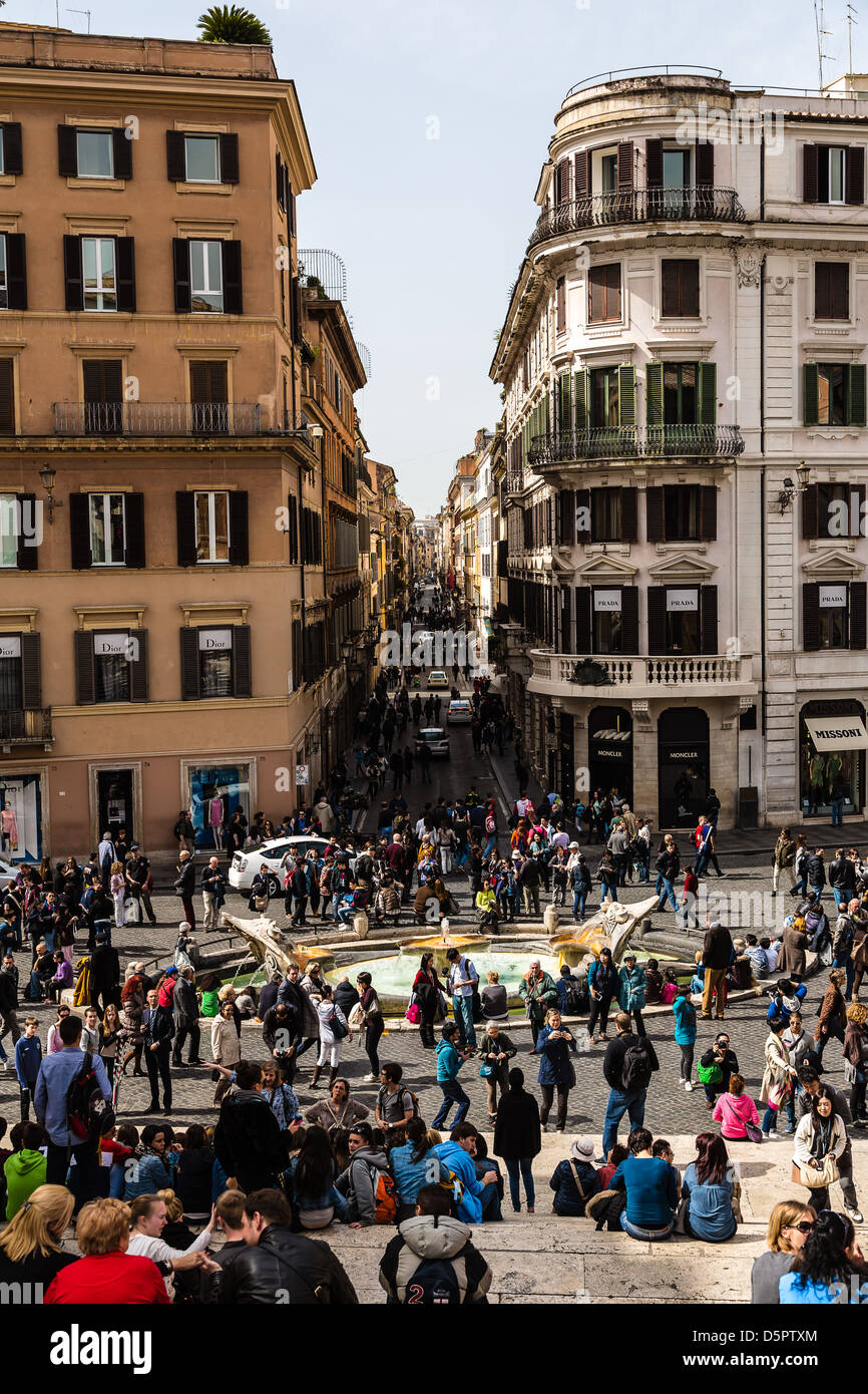 The Spanish Steps, Rome, Italy Stock Photo - Alamy