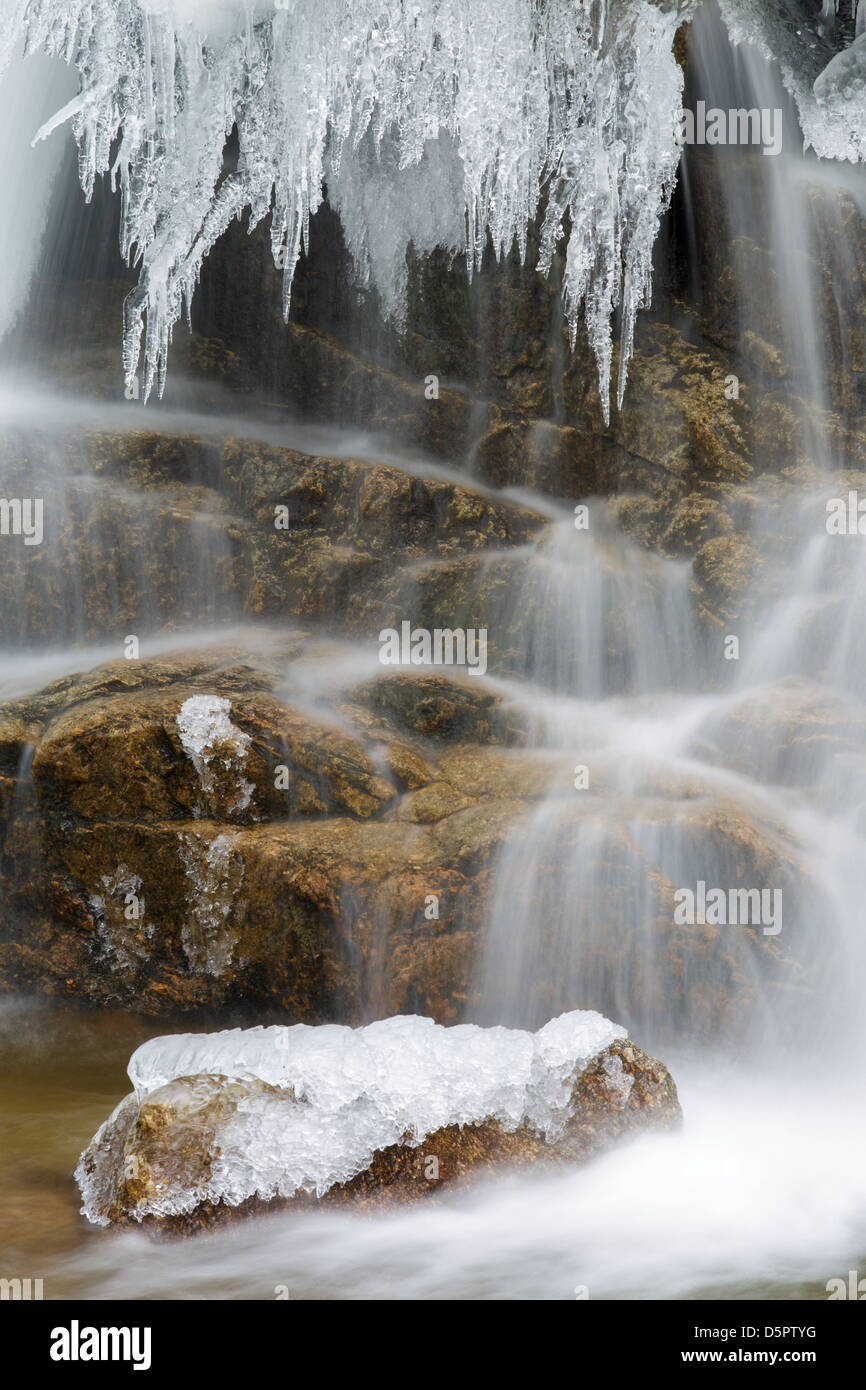 Cascade along the Swift River in Livermore, New Hampshire USA during ...