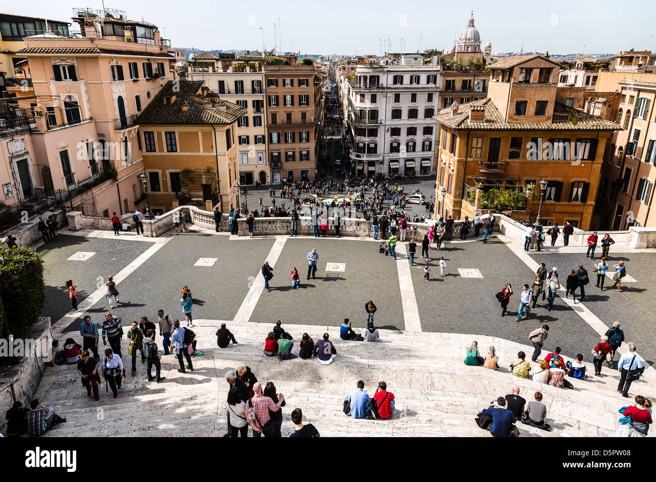 The Spanish Steps, Rome, Italy Stock Photo - Alamy