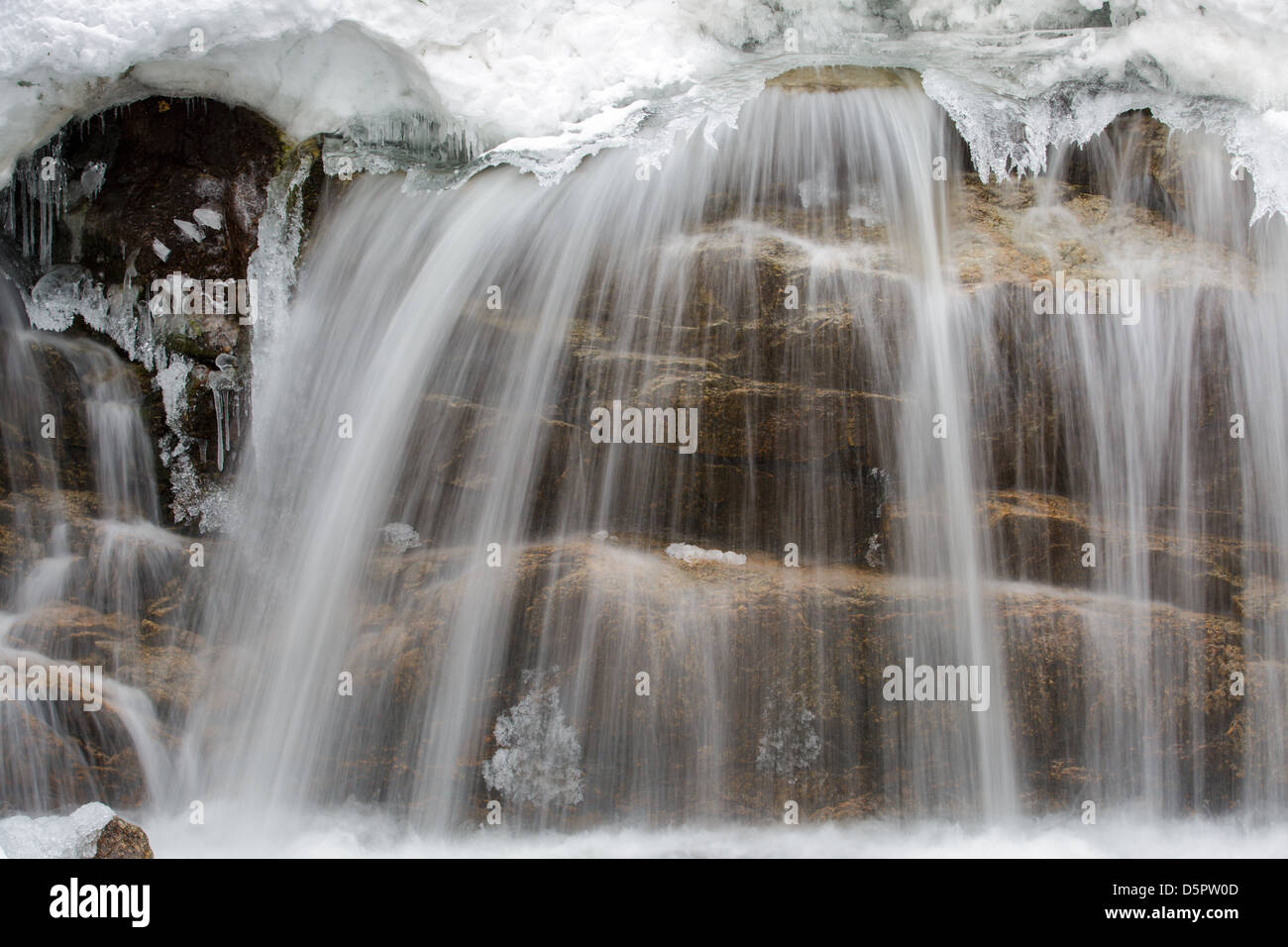 Cascade along the Swift River in Livermore, New Hampshire USA during ...