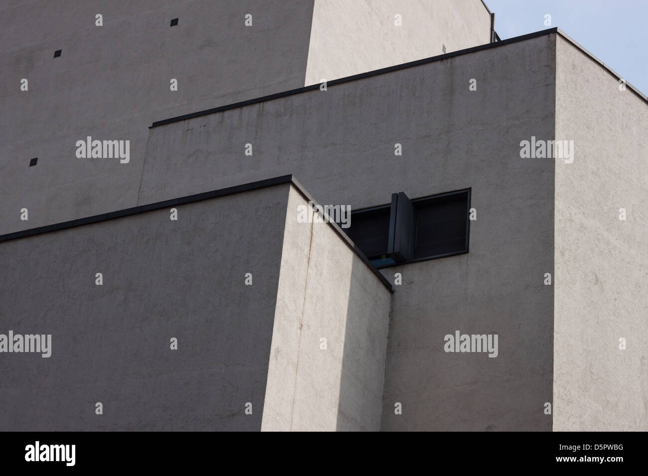 Architectural detail of a modern building with windows Stock Photo - Alamy