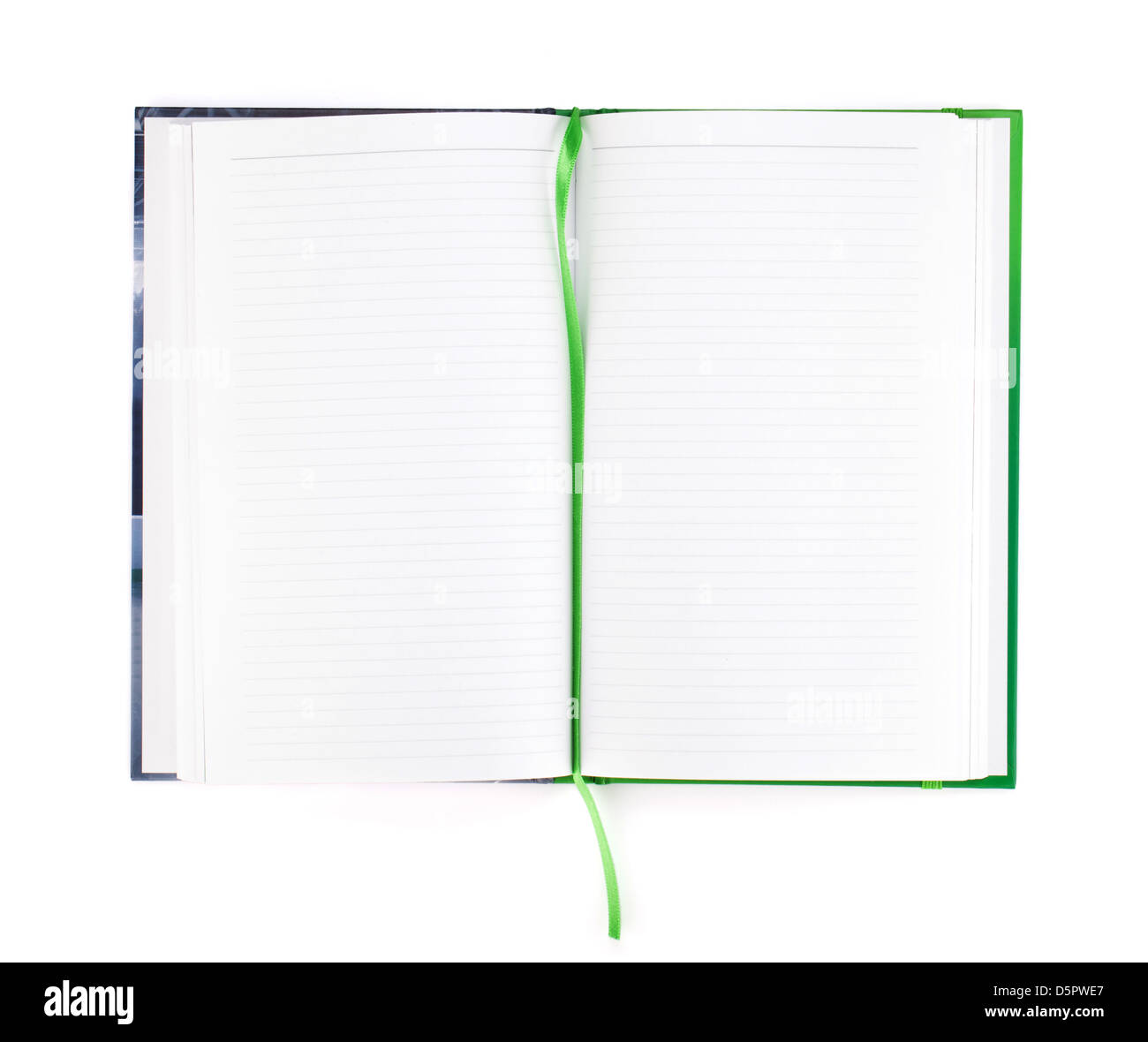 Office notepad. View from above. On white background Stock Photo - Alamy