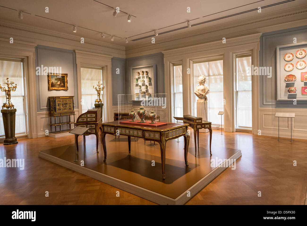 The interior of the beautiful Huntington Art Gallery at the Huntington ...