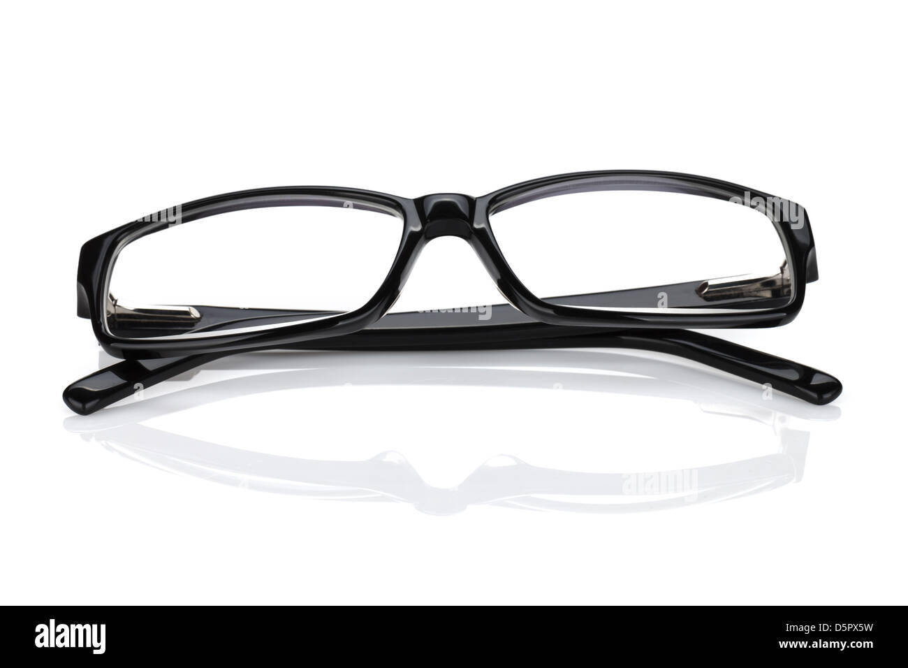 Glasses. Isolated on white background Stock Photo - Alamy