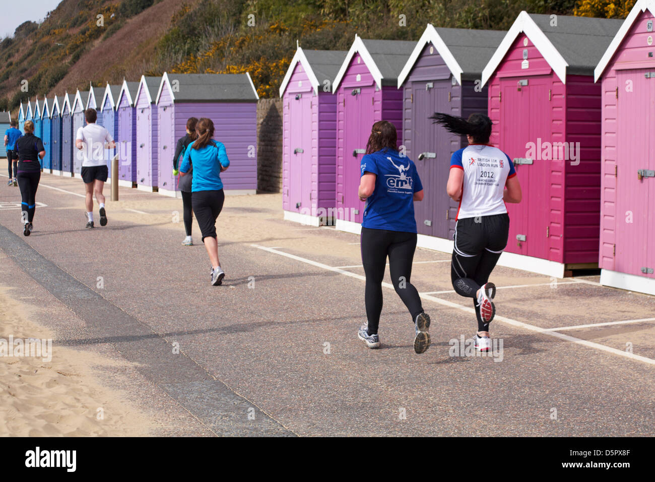 Bournemouth, UK 7 April 2013. Bournemouth Bay Run. Bournemouth's only ...