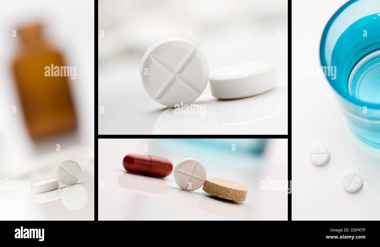Collection of medical images Stock Photo - Alamy