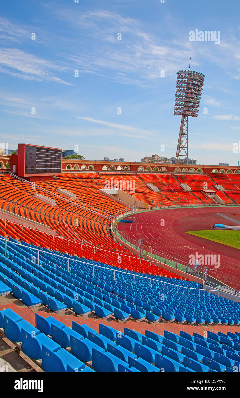 empty football (soccer) field ready for the game Stock Photo - Alamy