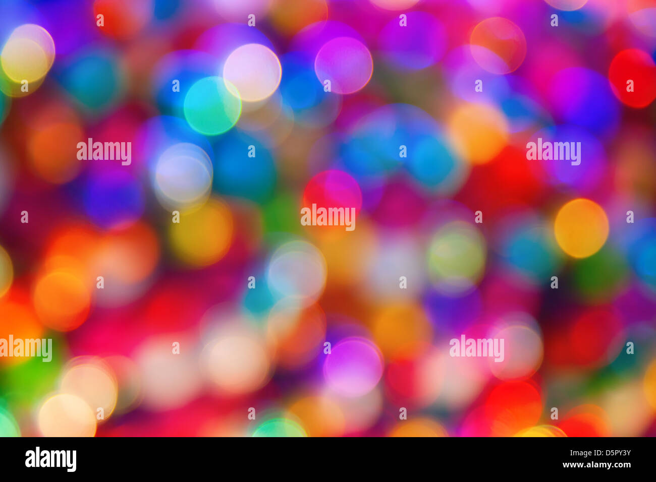 blurred defocused multi color lights Stock Photo - Alamy