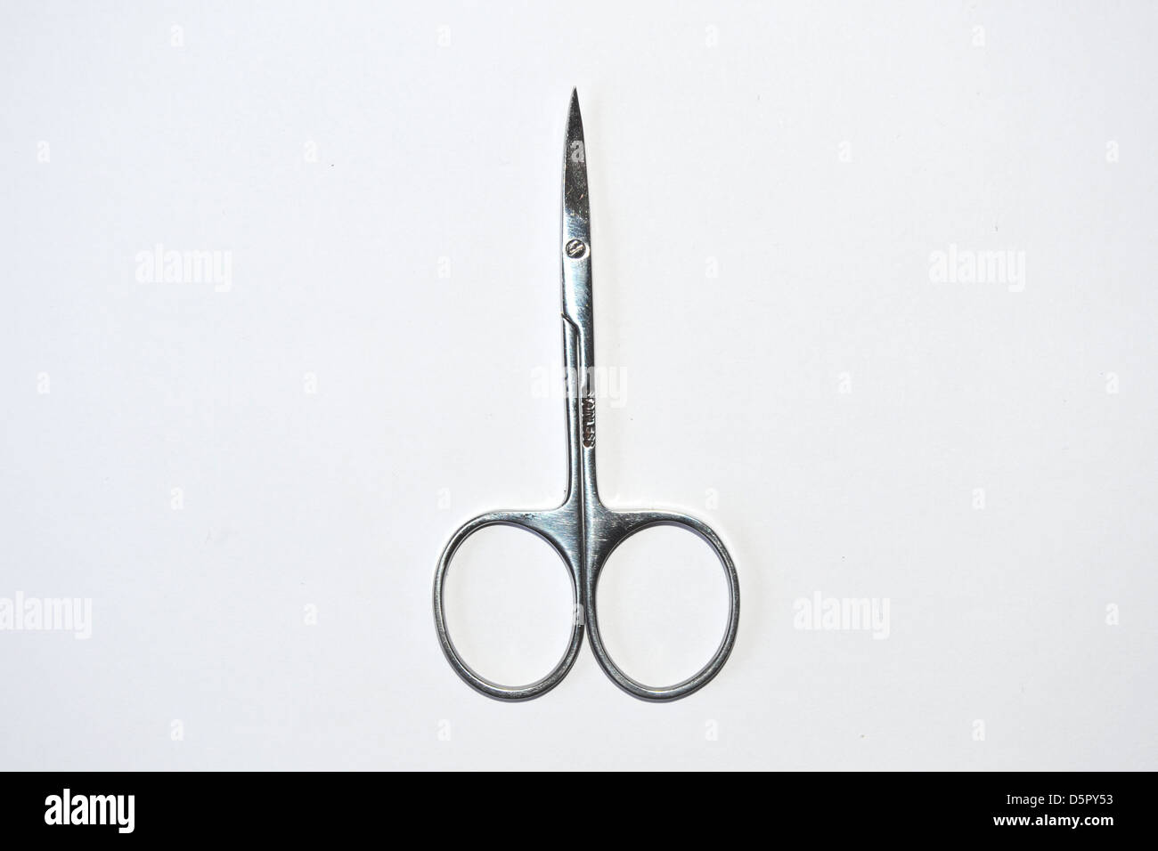 A pair of nail scissors photographed in a studio Stock Photo - Alamy