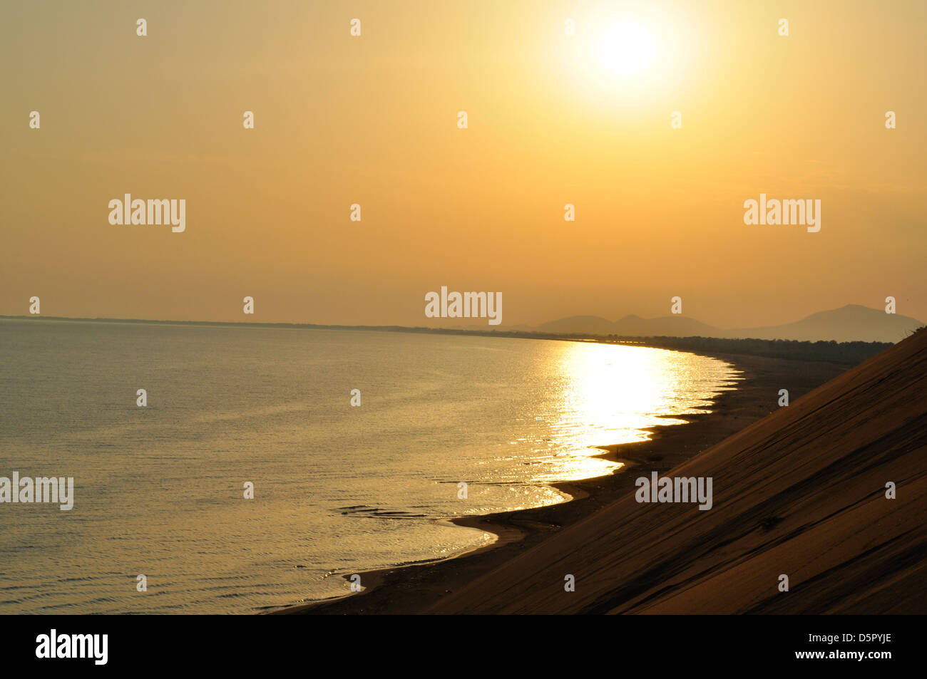 Wonderful summer sunset beach hi-res stock photography and images - Alamy