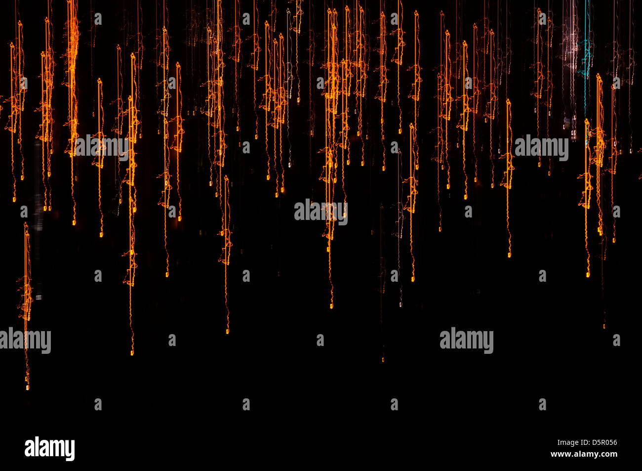 Orange lights motion hi-res stock photography and images - Alamy