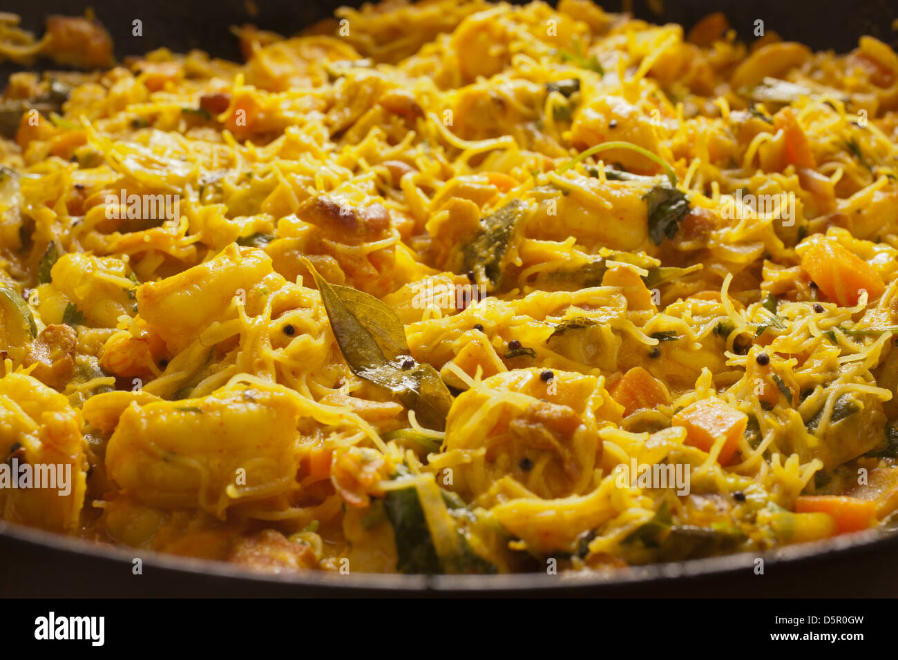 Stringhopper Biryiani, a classic Tamil rice noodle dish Stock Photo - Alamy