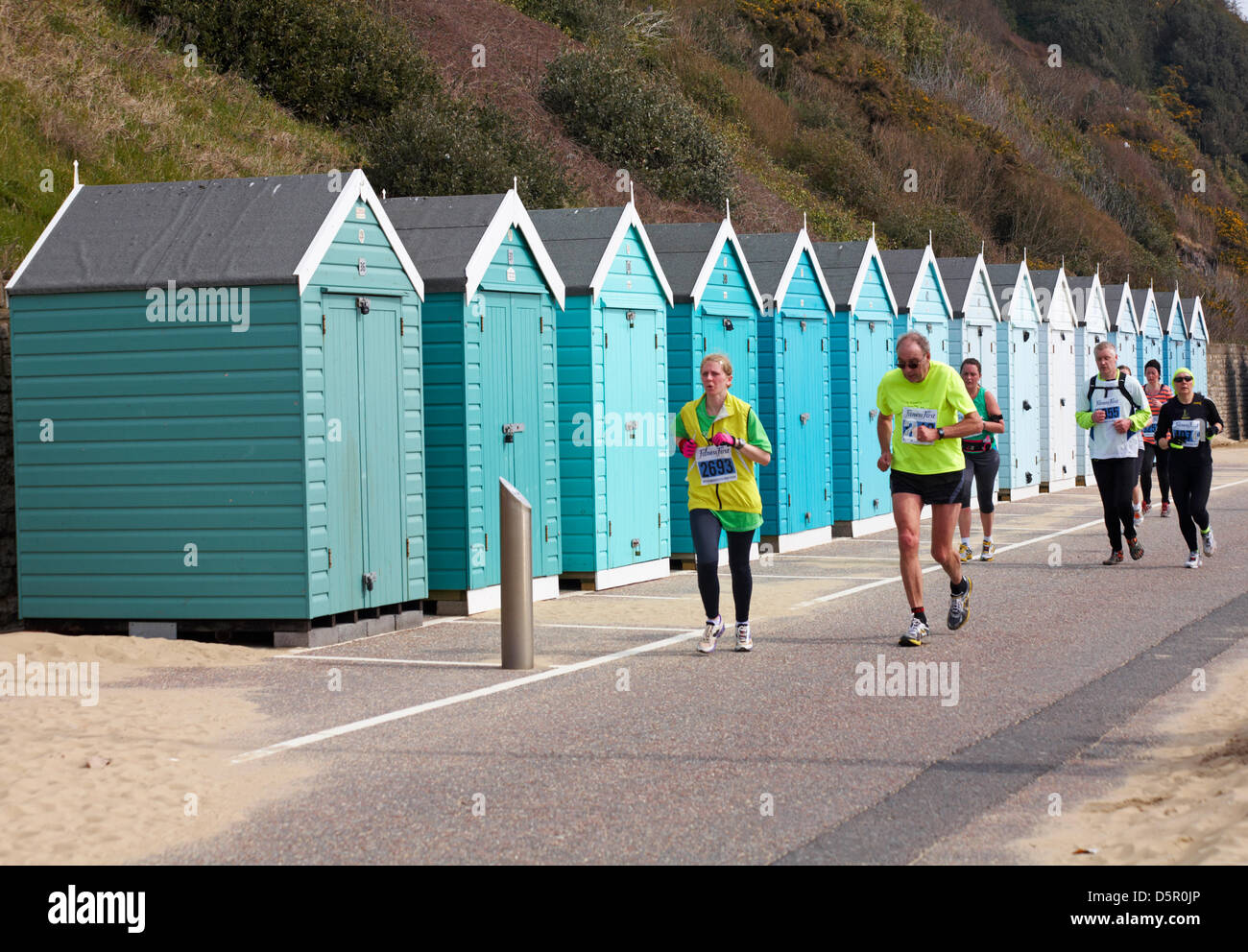 Bournemouth, UK 7 April 2013. Bournemouth Bay Run. Bournemouth's only ...