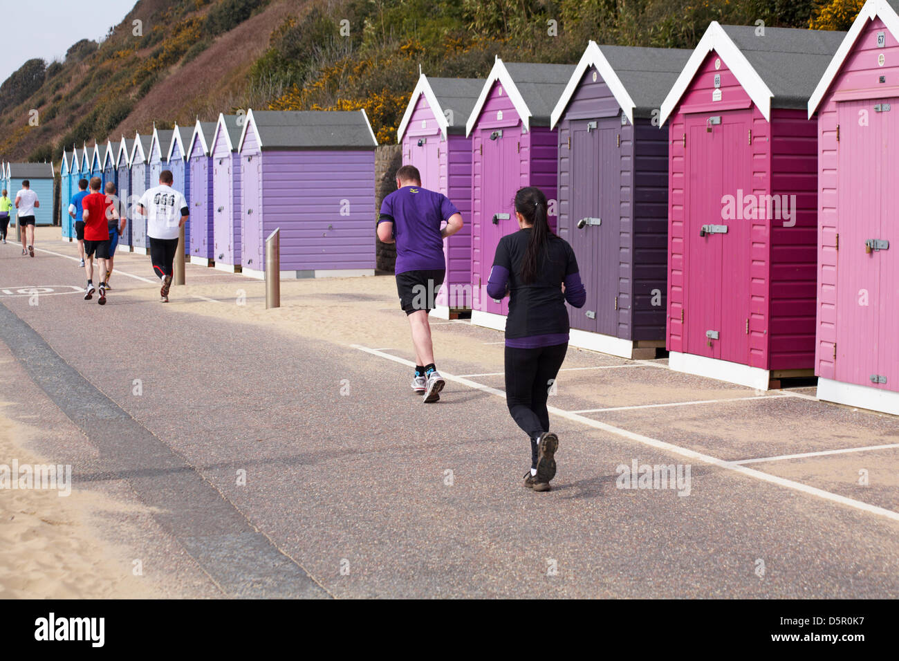 Bournemouth, UK 7 April 2013. Bournemouth Bay Run. Bournemouth's only ...