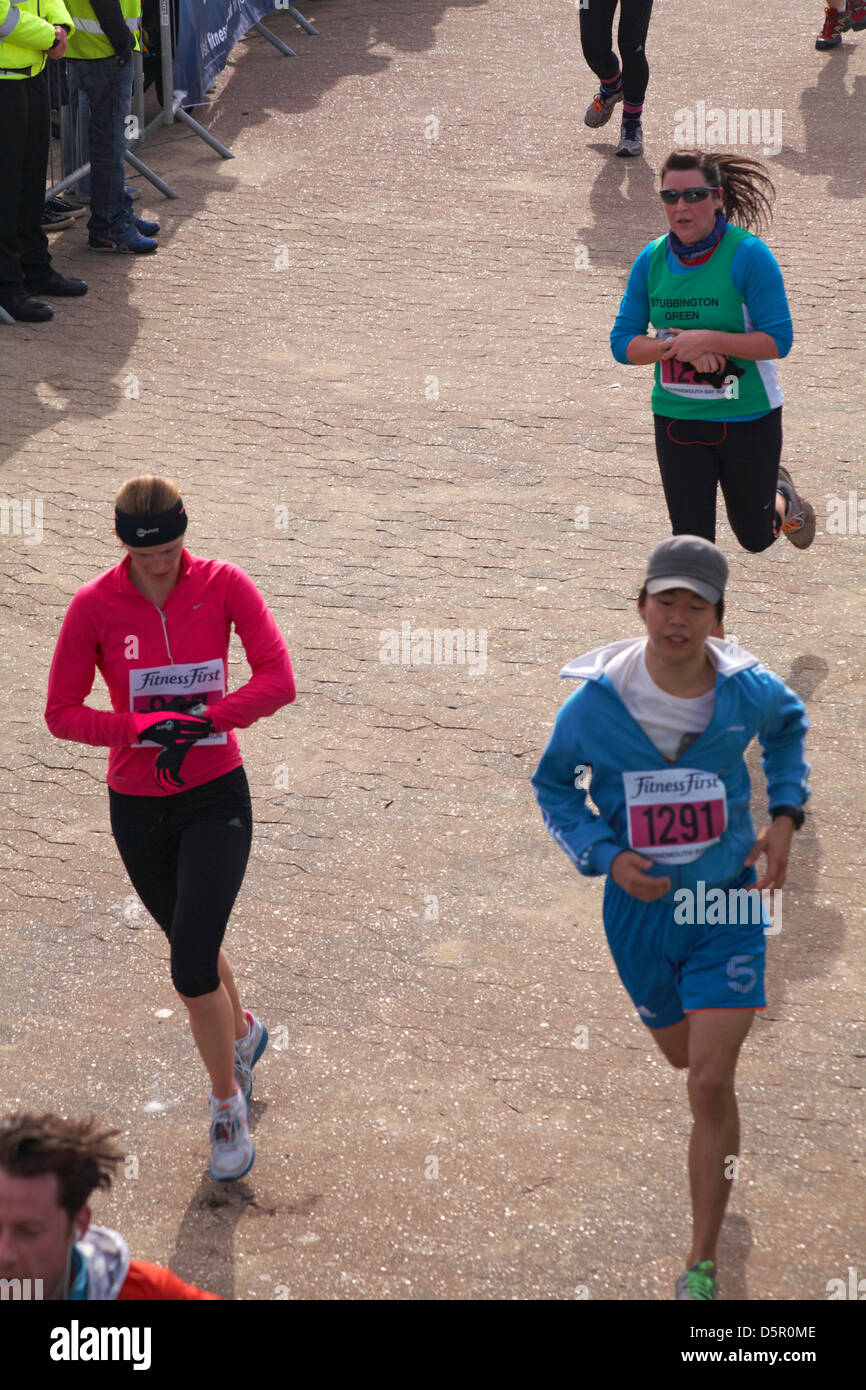 Bournemouth, UK 7 April 2013. Bournemouth Bay Run. Bournemouth's only ...