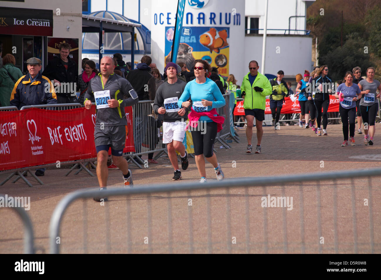 Bournemouth, UK 7 April 2013. Bournemouth Bay Run. Bournemouth's only ...