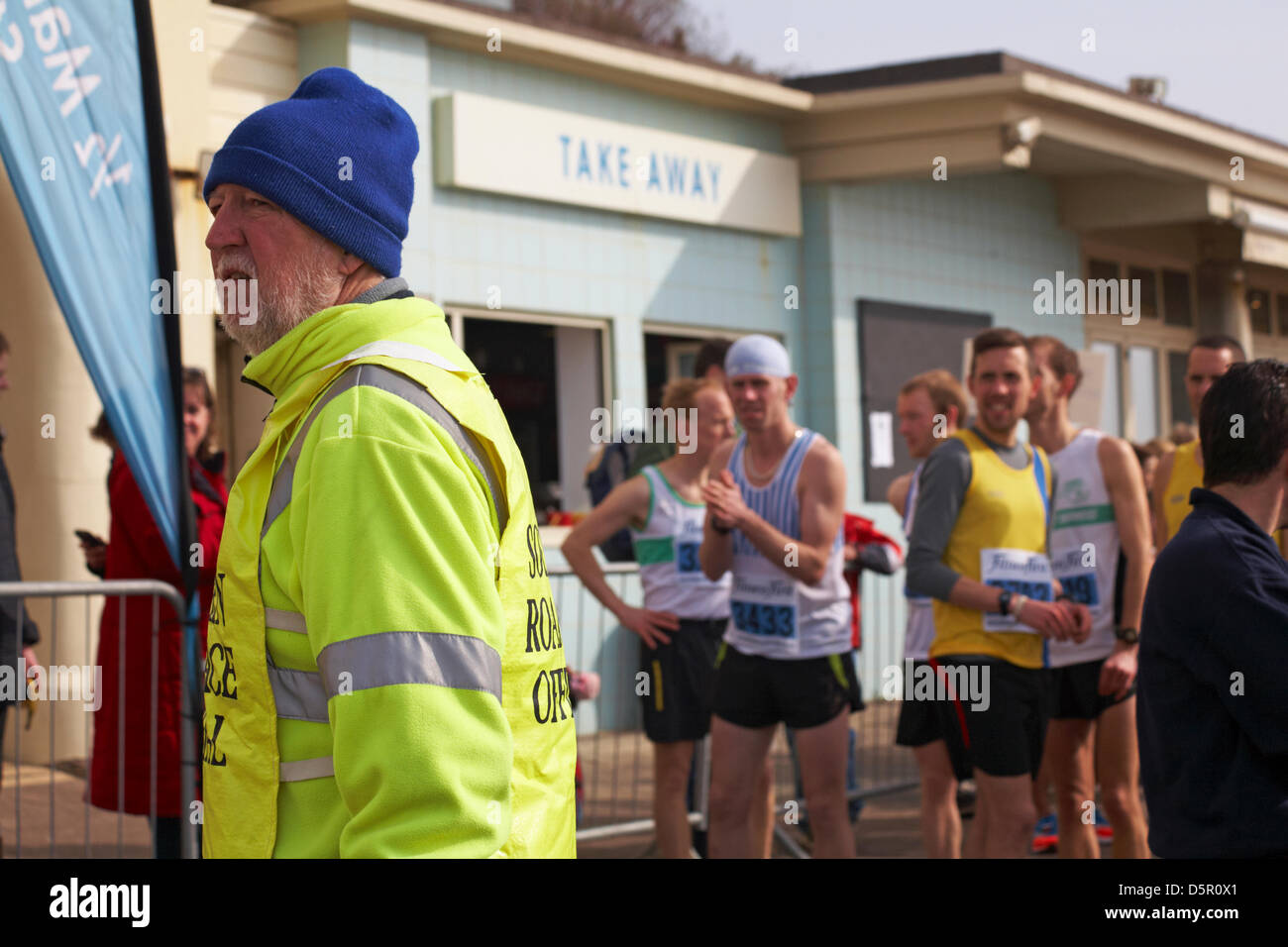 Bournemouth, UK 7 April 2013. Bournemouth Bay Run. Bournemouth's only ...