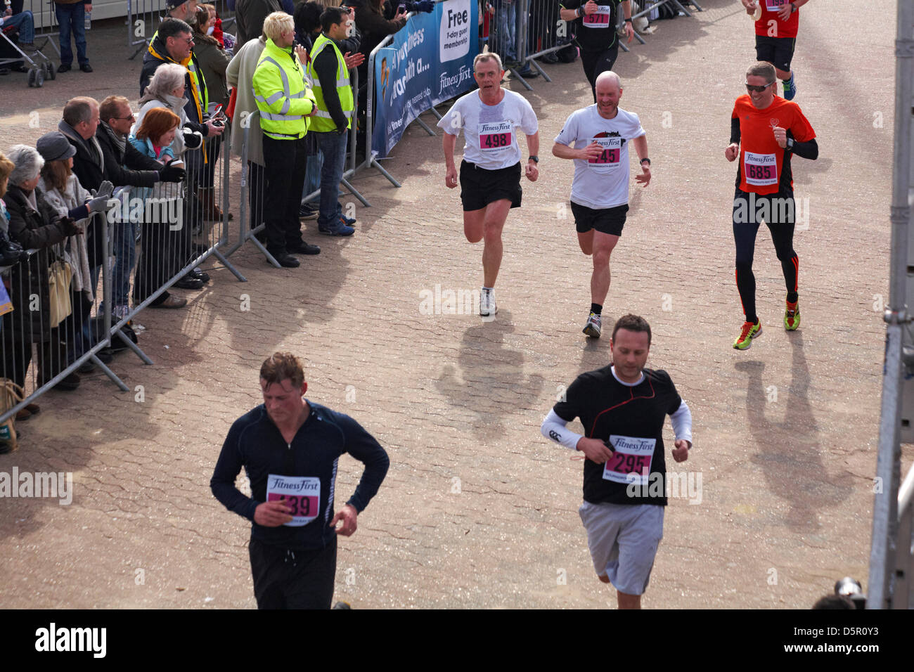 Bournemouth, UK 7 April 2013. Bournemouth Bay Run. Bournemouth's only ...