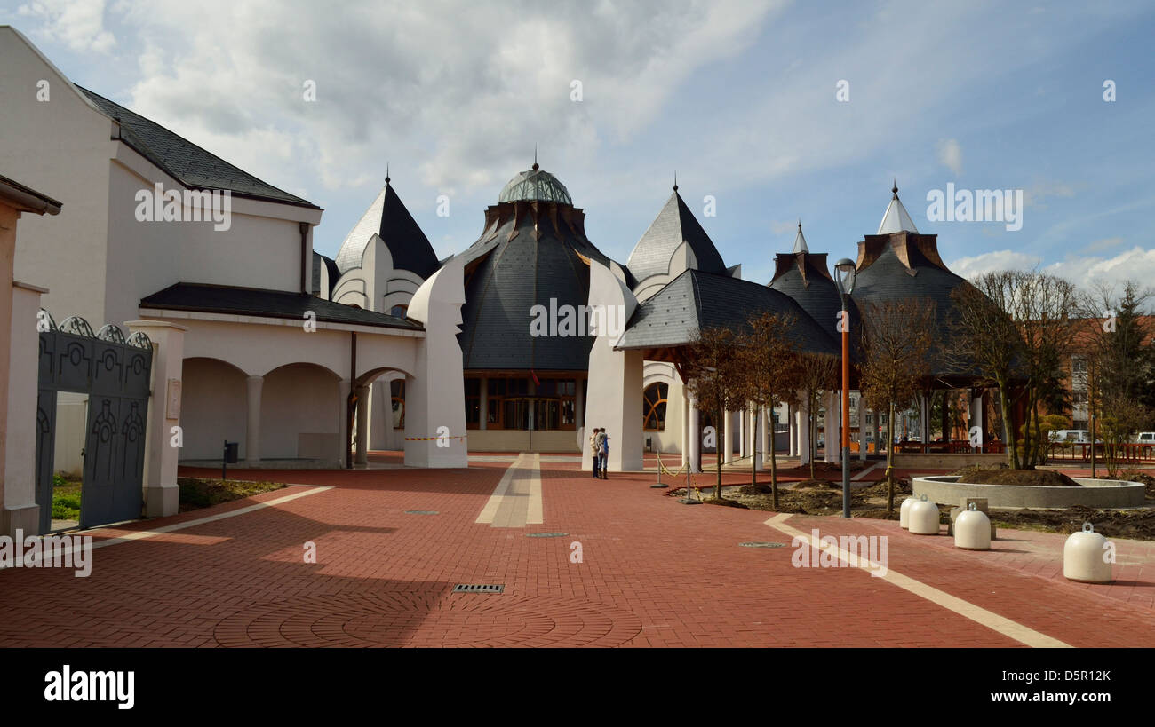 Bath and Spa Hagymatikum in Mako Hungary projected by famous Hungarian ...