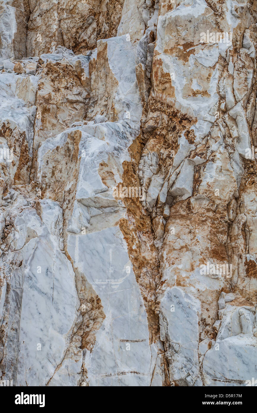 Marble cave, Carrara, Italy Stock Photo - Alamy