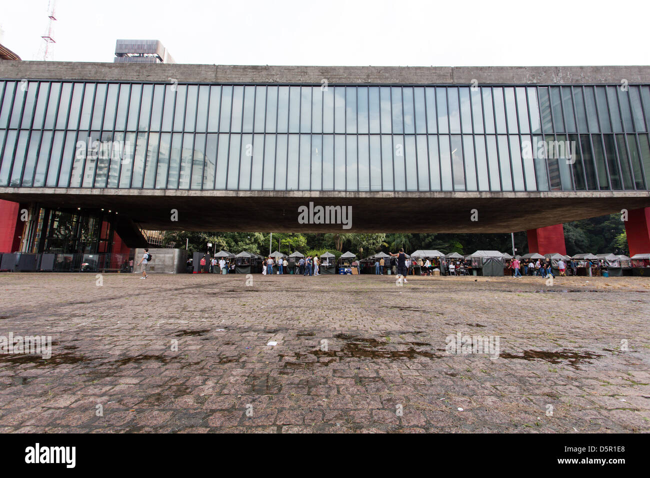 Sao Paulo Museum of Art, MASP at Avenida Paulista, Sao Paulo, Brazil ...