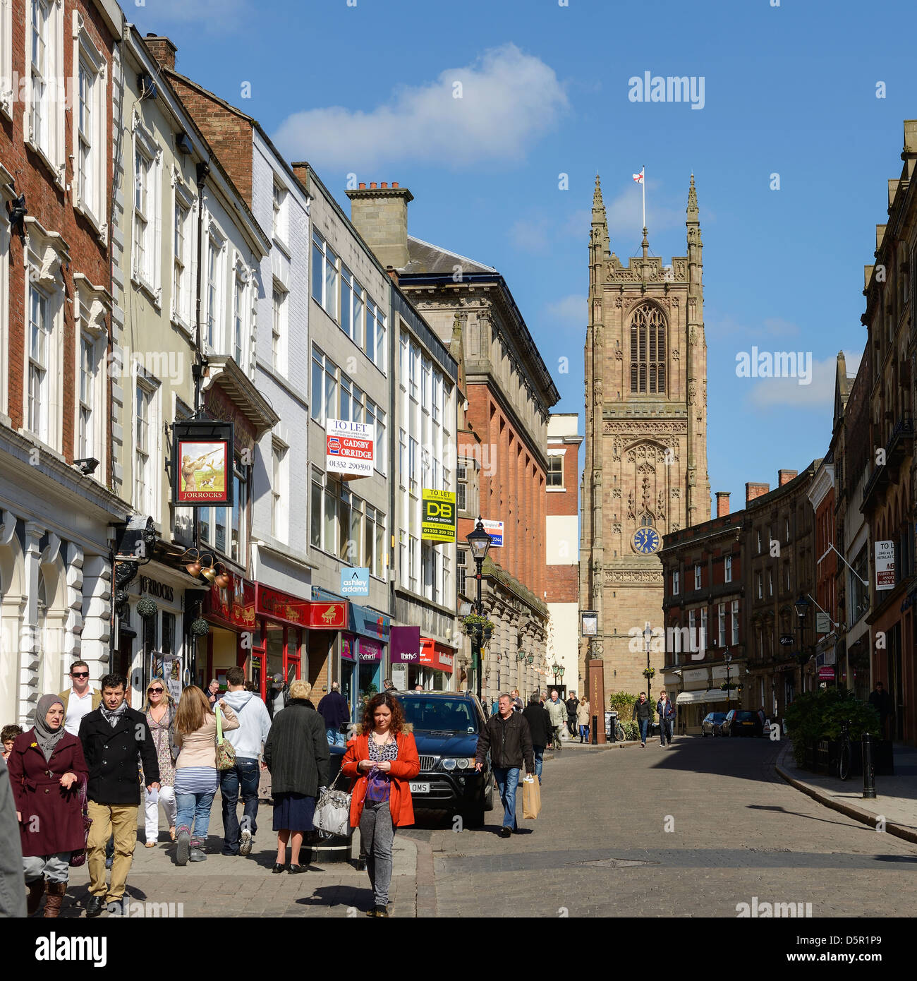 Derby cathedral hi-res stock photography and images - Alamy