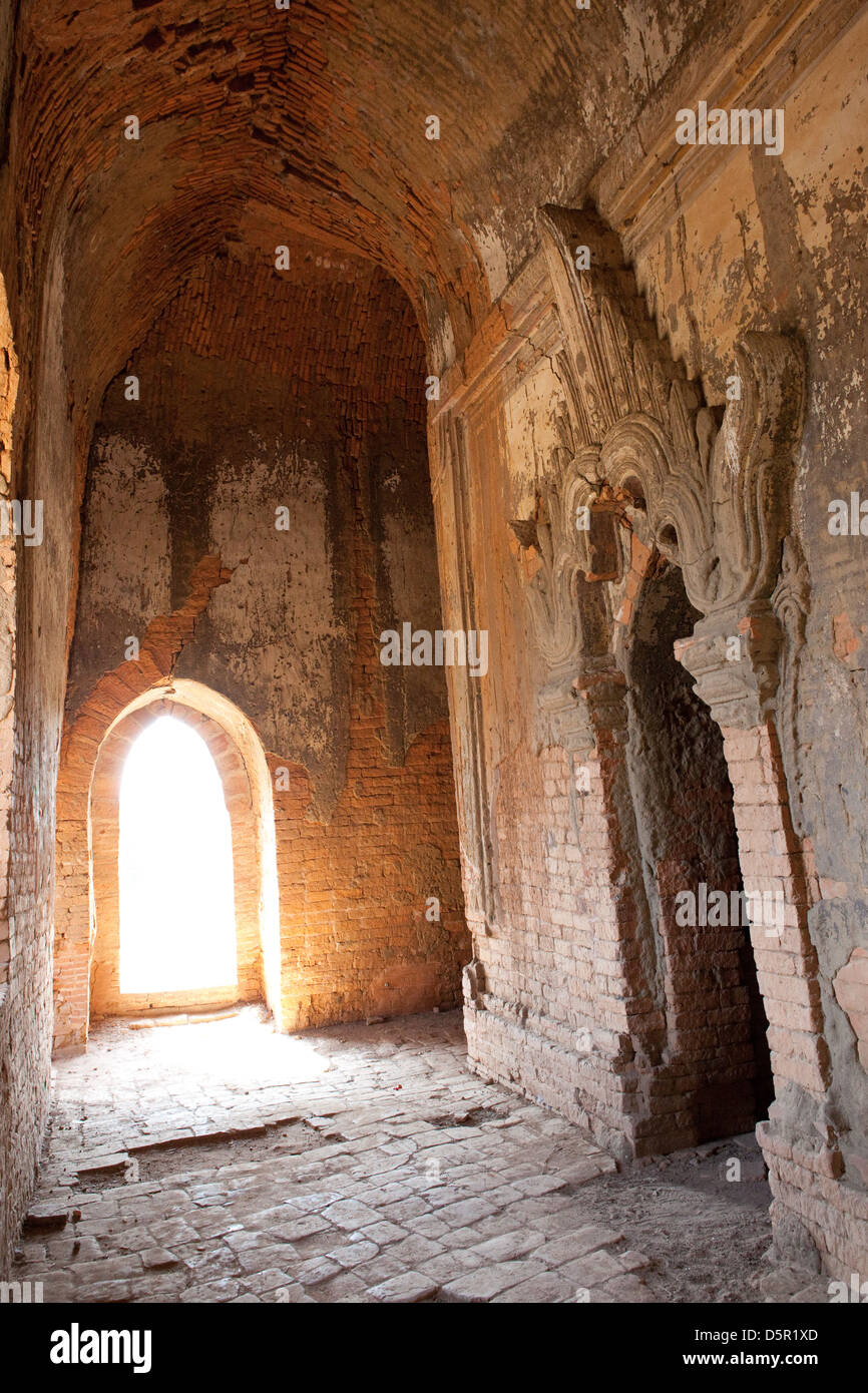 Inside the temples of Bagan Stock Photo - Alamy