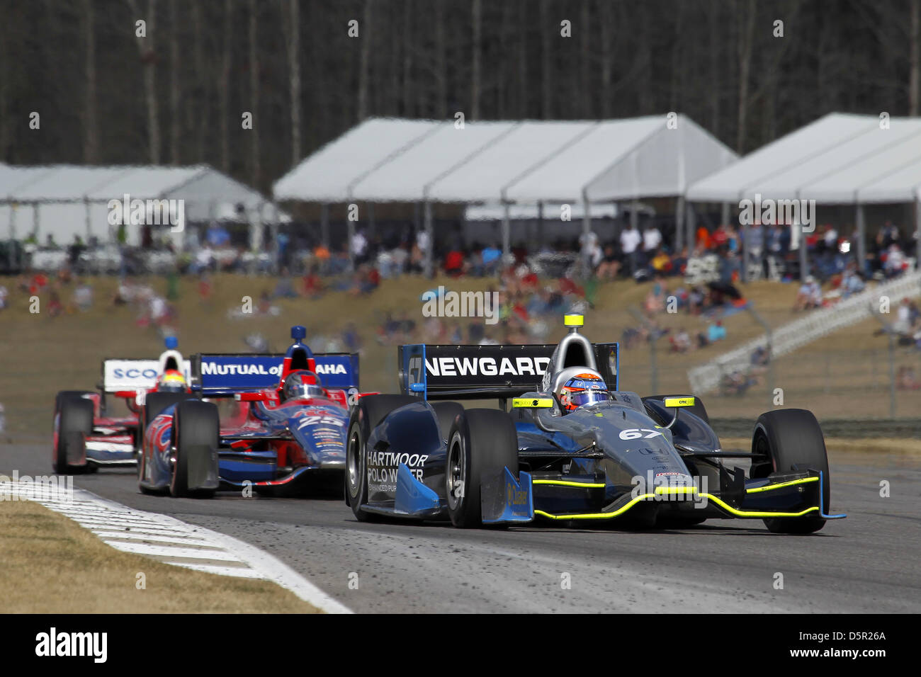 Birmingham, Alabama, USA. 7th April 2013. Indycar, Round 2, Barber ...