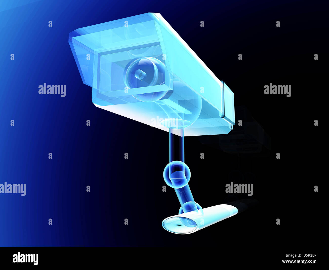 A technical CCTV surveillance cam drawing Stock Photo - Alamy
