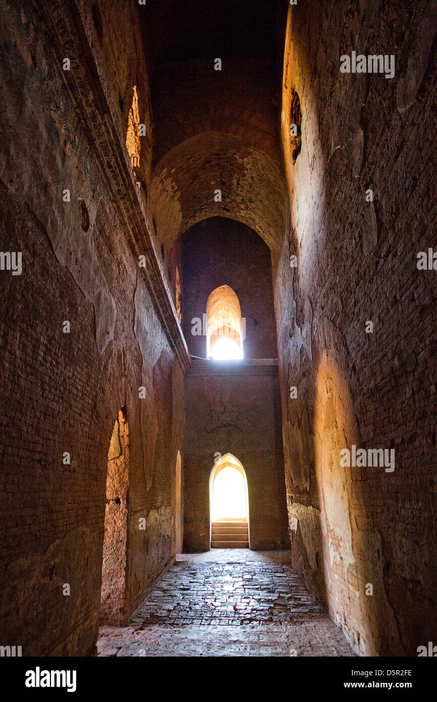Inside the temples of Bagan Stock Photo - Alamy