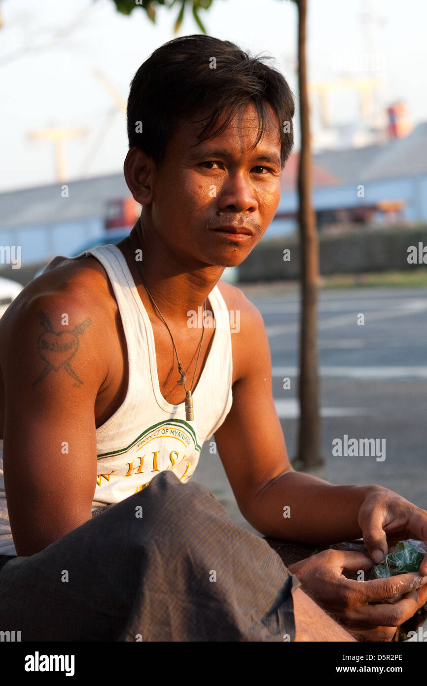 People of Myanmar (Burma Stock Photo - Alamy