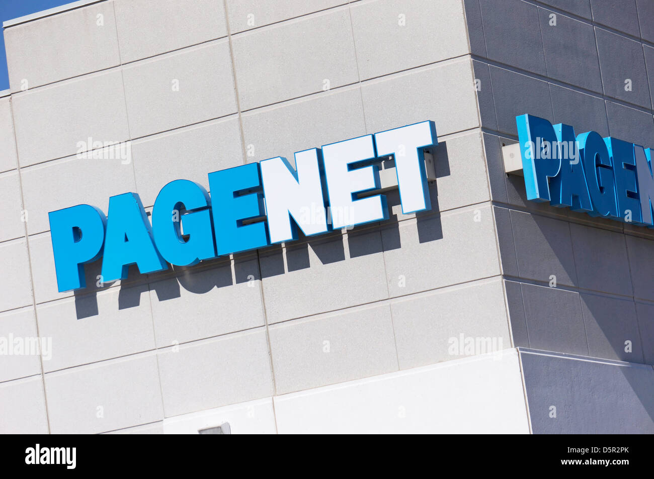 PageNet, Paging Network Stock Photo - Alamy