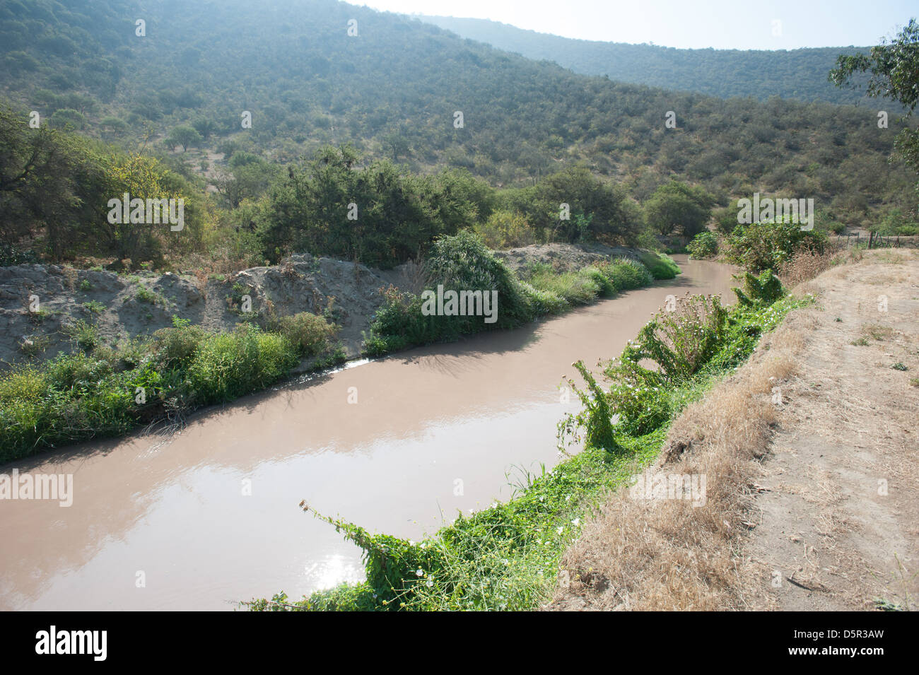 Muddy ditch hi-res stock photography and images - Alamy