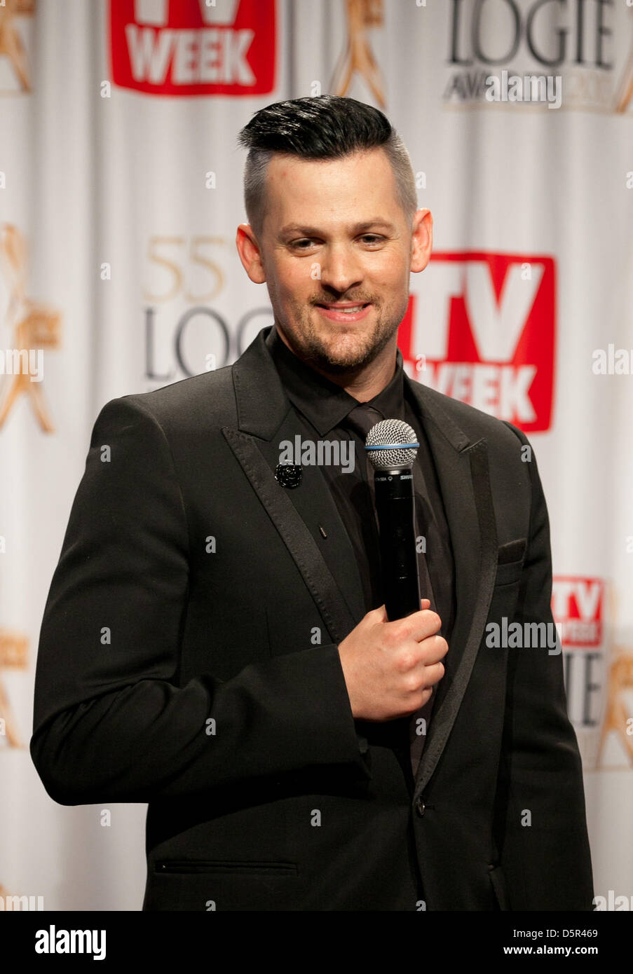 Joel Madden at the 2013 Logie Awards, Melbourne Australia on April 7 ...