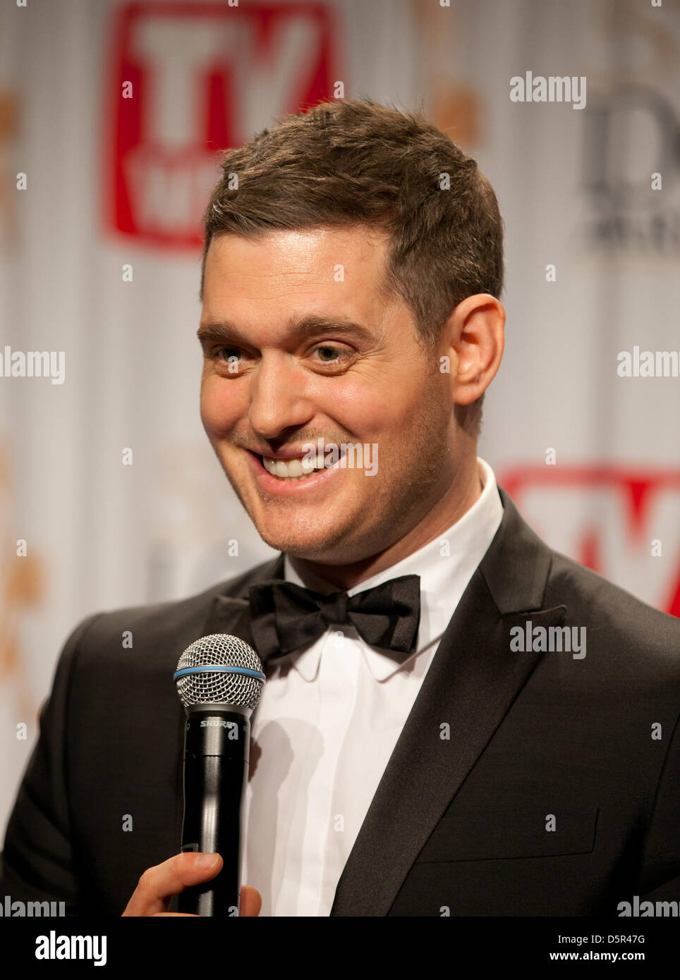 Michael Buble at the 2013 Logie Awards, Melbourne Australia on April 7 ...