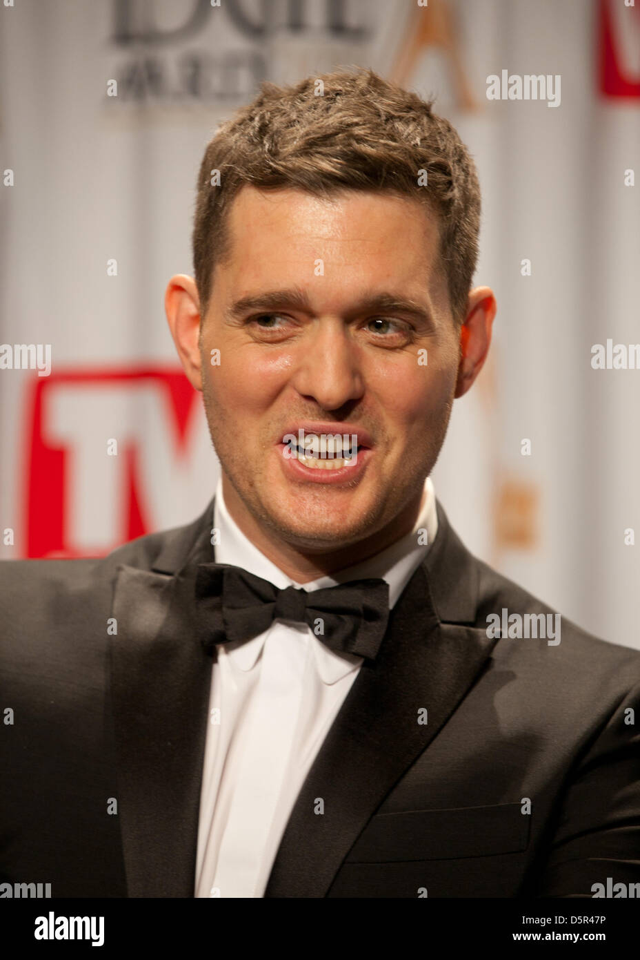 Michael Buble at the 2013 Logie Awards, Melbourne Australia on April 7 ...