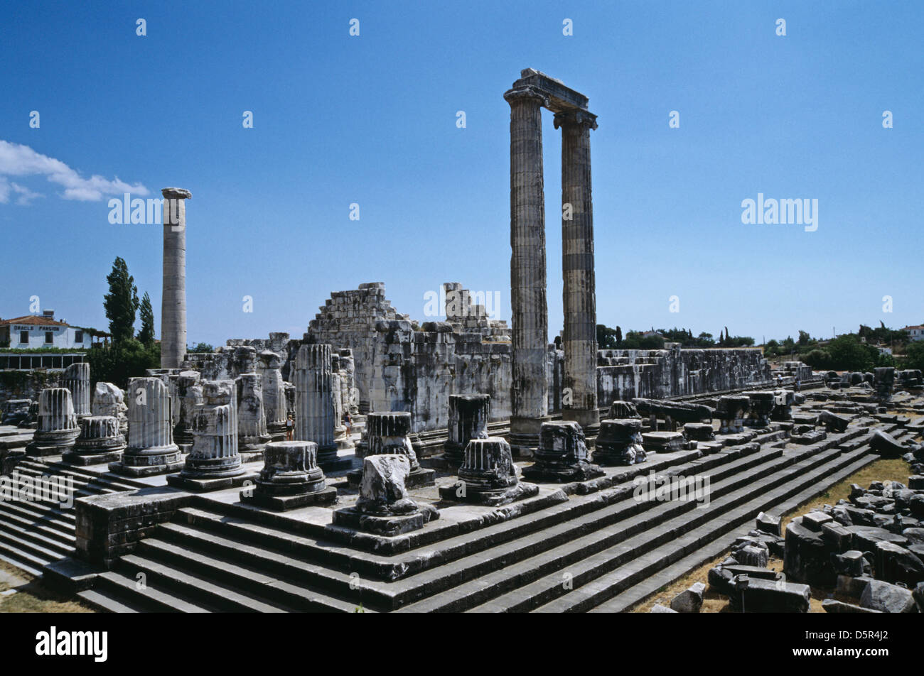 Ionian columns apollo temple didyma hi-res stock photography and images ...
