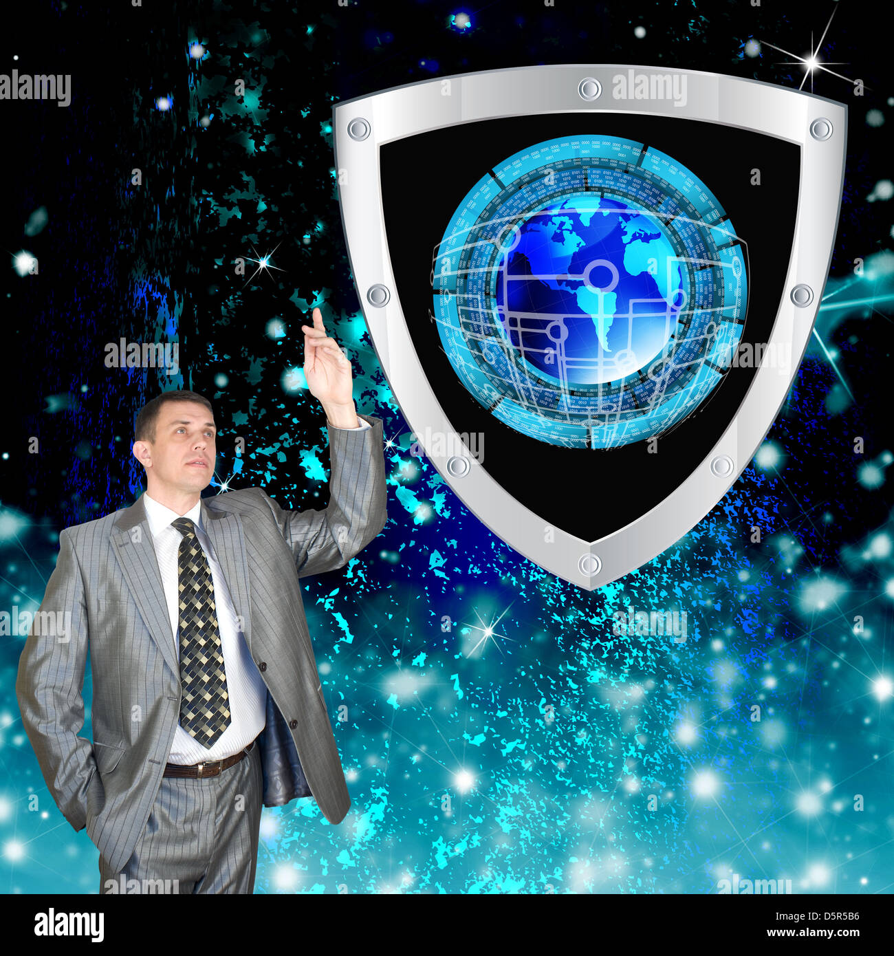 Space cyber security hi-res stock photography and images - Alamy