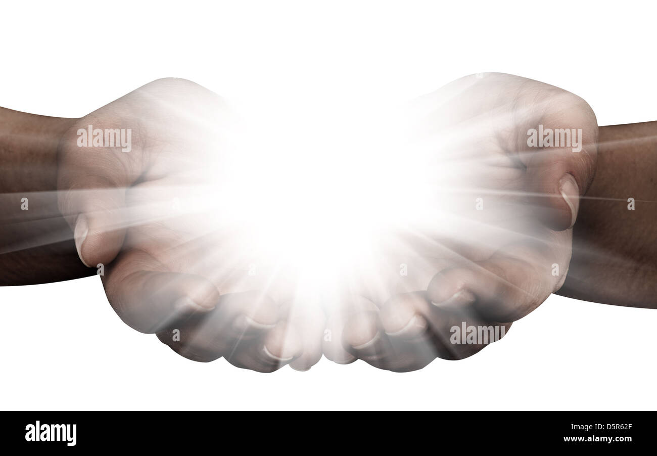 Open hands praise hi-res stock photography and images - Alamy