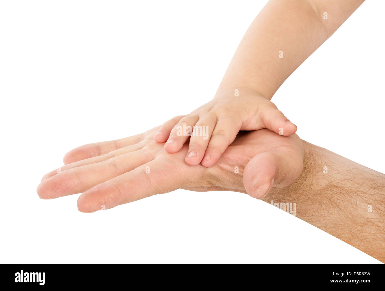 baby hand with father's hand Stock Photo - Alamy