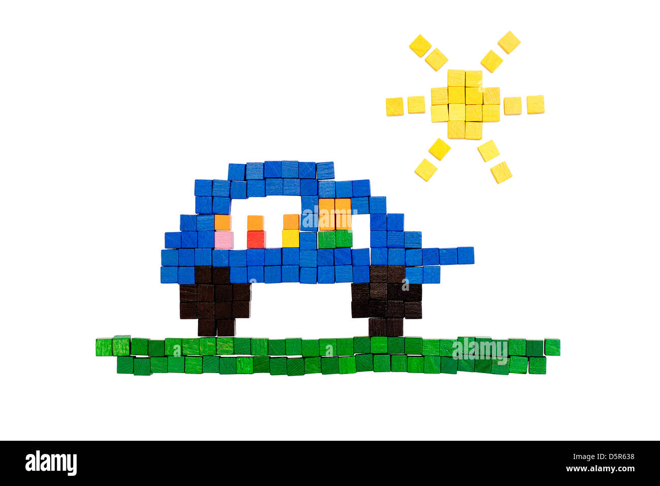 Family camping fun Cut Out Stock Images & Pictures - Alamy