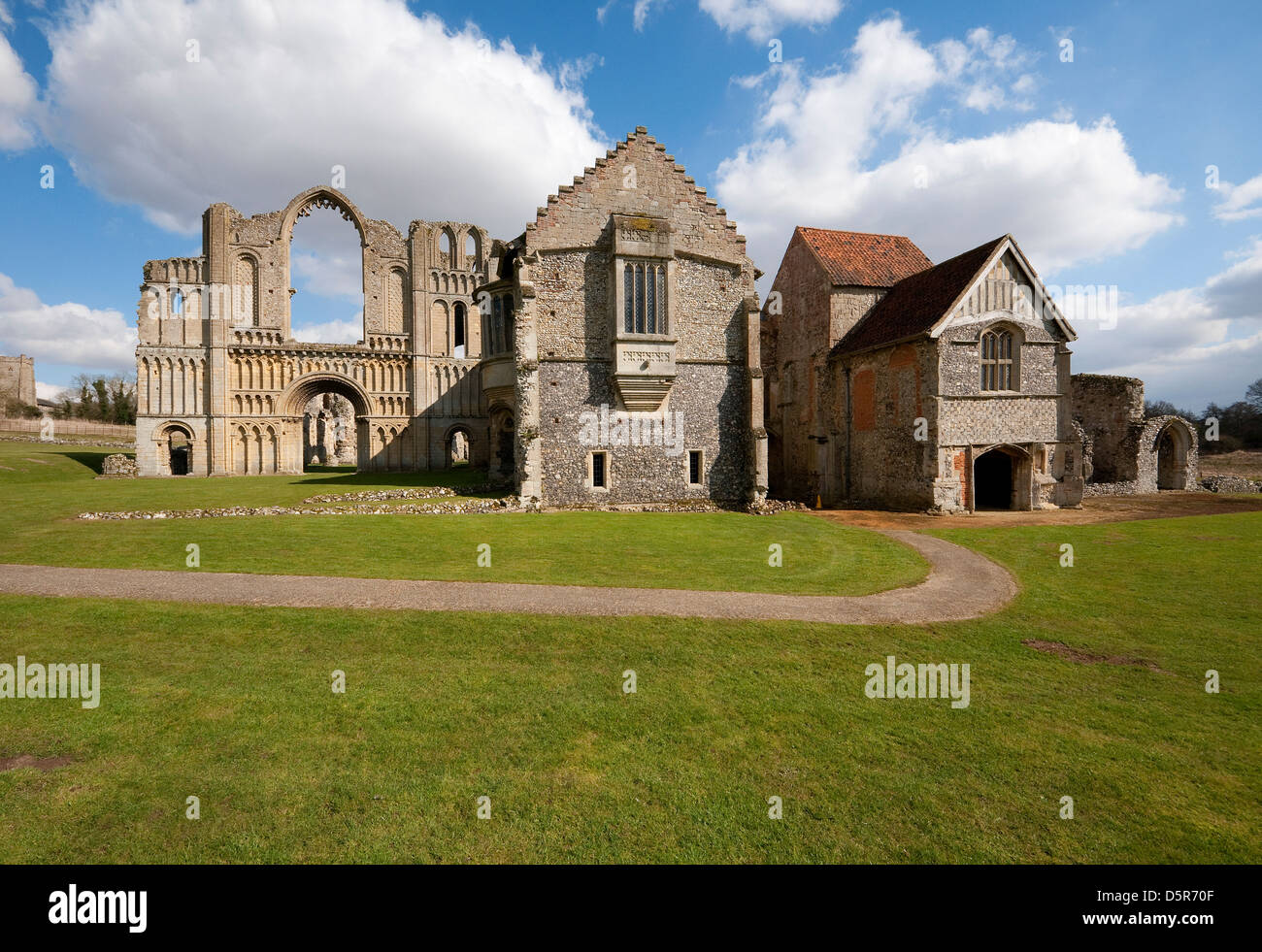 castle acre priory, norfolk, england Stock Photo - Alamy