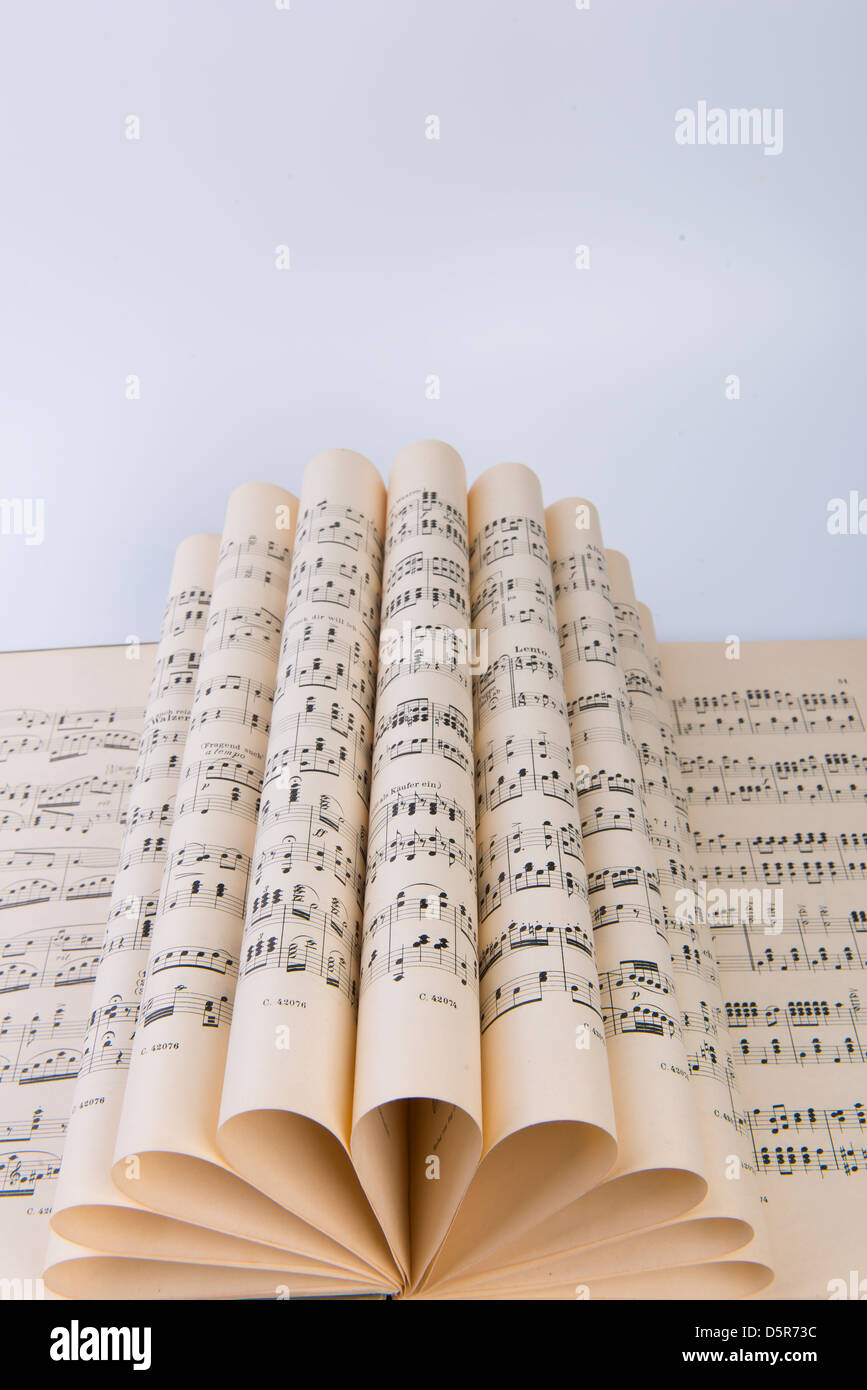 Sheet music symbol hi-res stock photography and images - Alamy