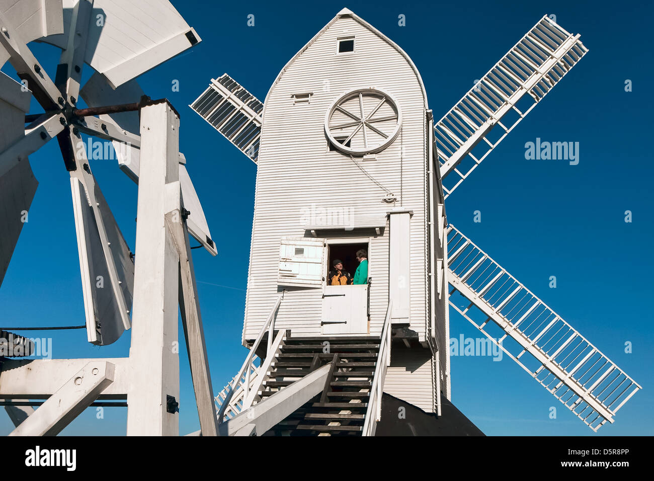 Steps door historic windmill hi-res stock photography and images - Alamy