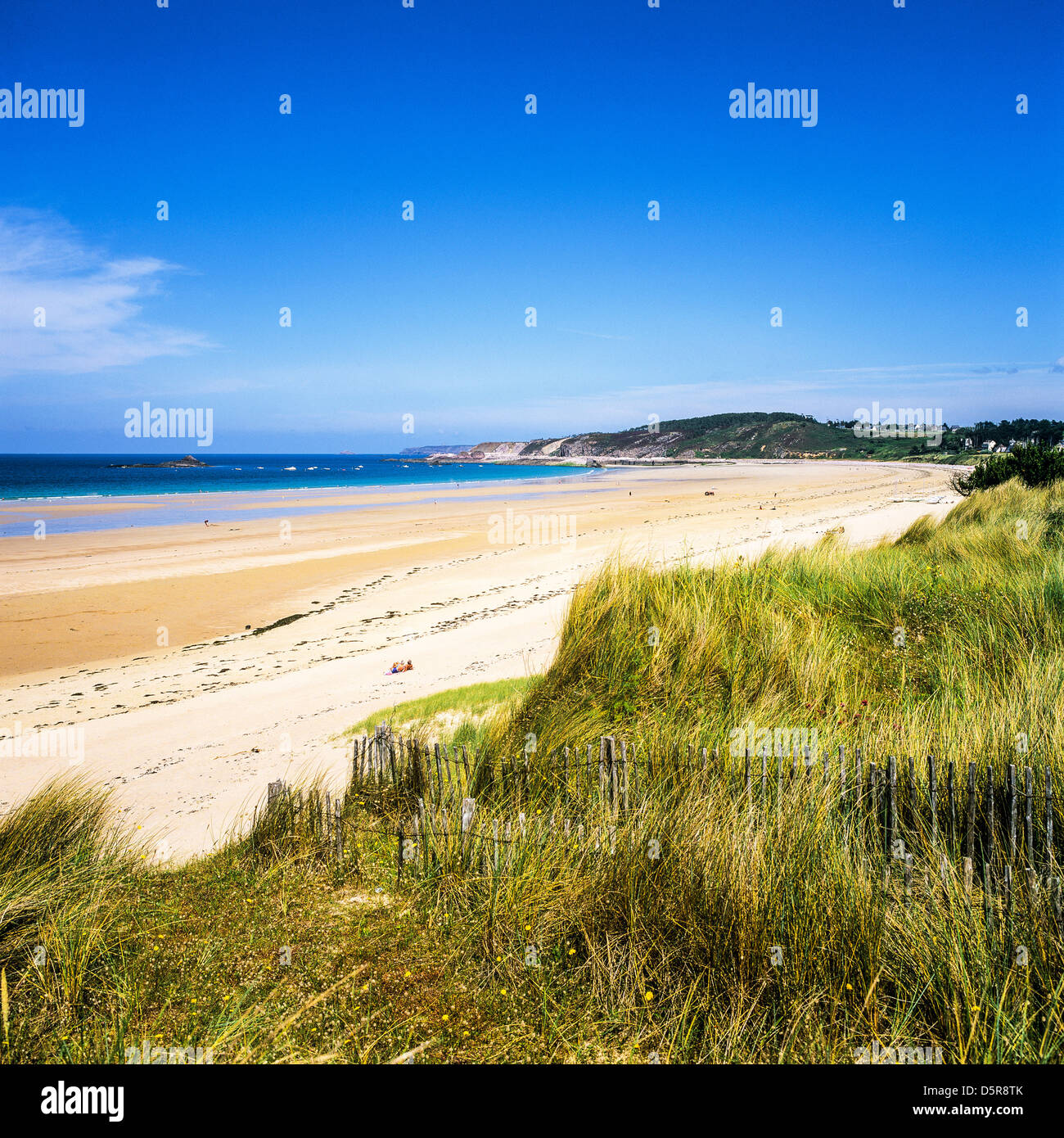 "Sables-d'Or-les-Pins" beach Brittany France Europe Stock Photo - Alamy