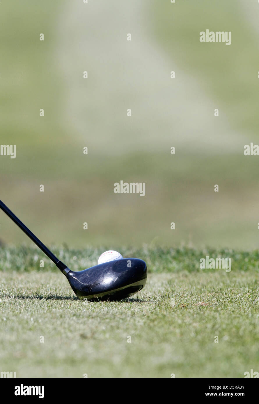 Golf club ready to swing during a golf match Stock Photo - Alamy