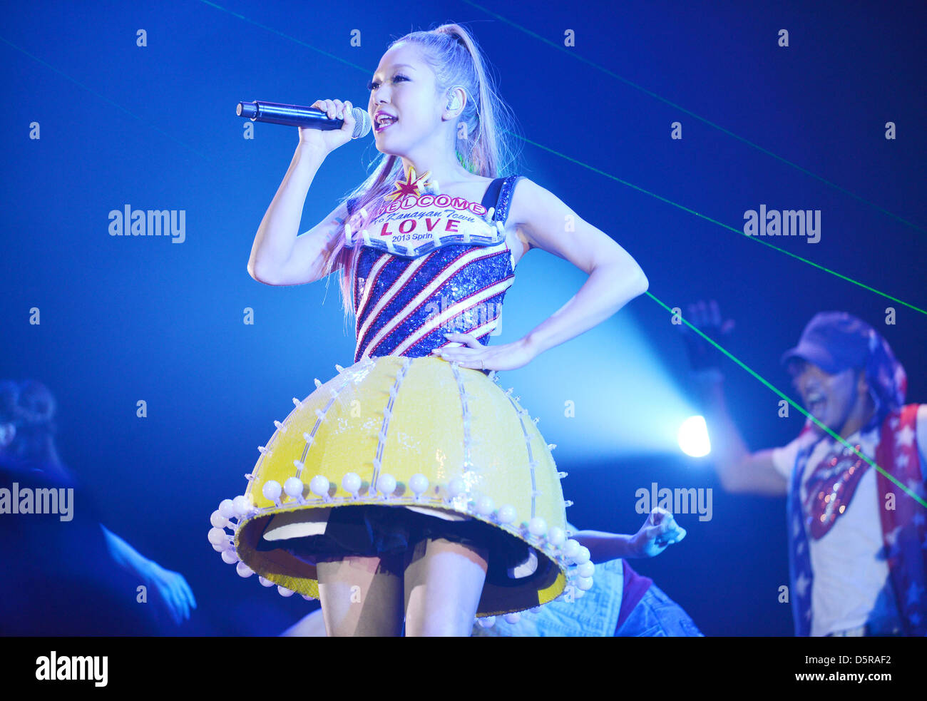 Japanese singer Nishino Kana held a concert in Hong Kong, China on ...