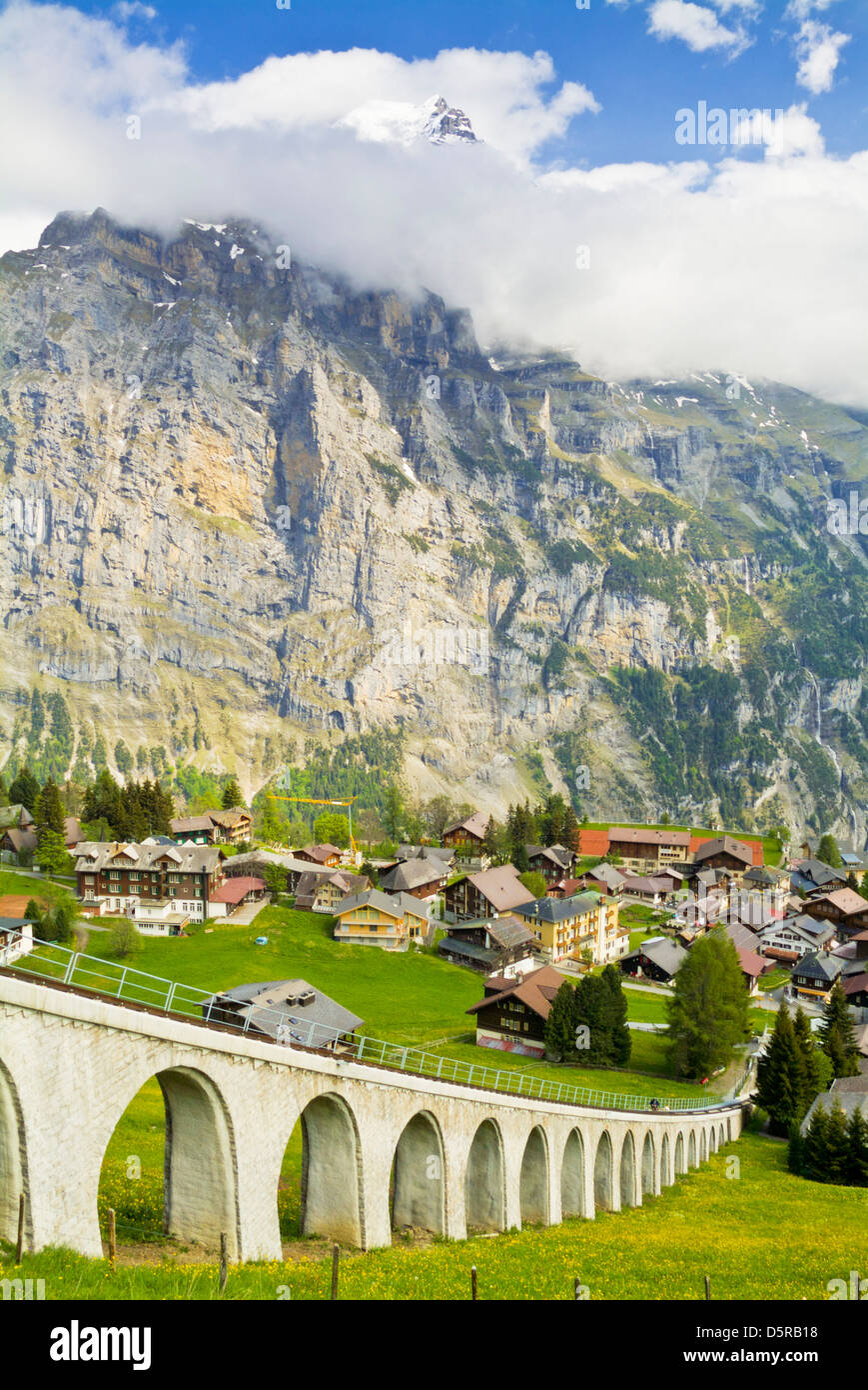 Murren train hi-res stock photography and images - Alamy