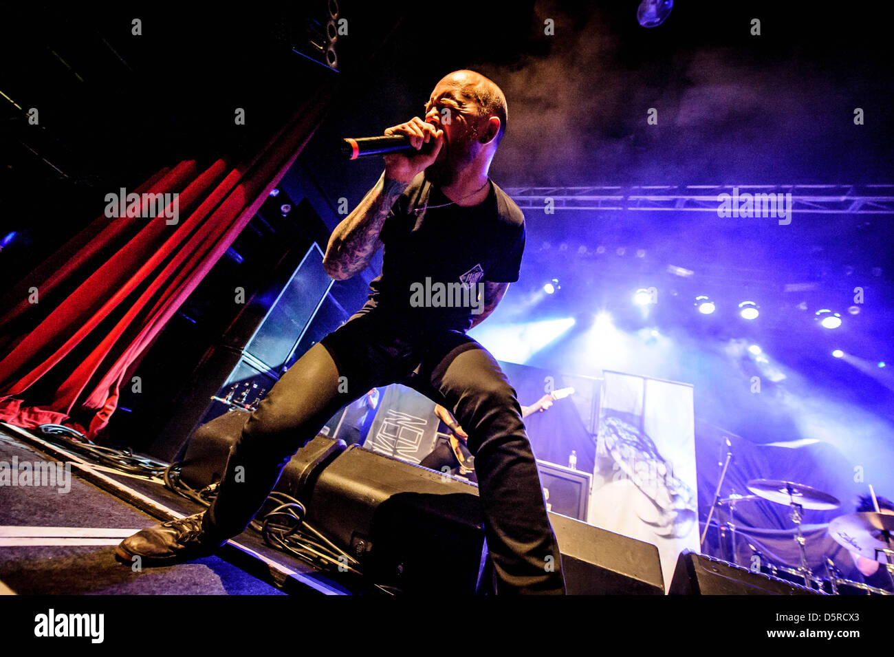 Toronto, Ontario, Canada. 7th April 2013. Lead singer of American rock ...