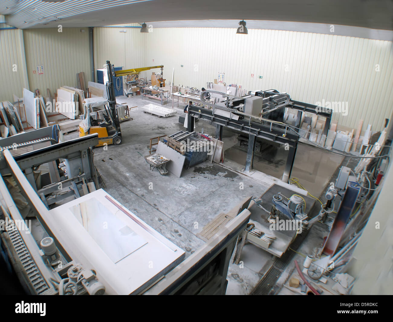 Marble processing plant hi-res stock photography and images - Alamy